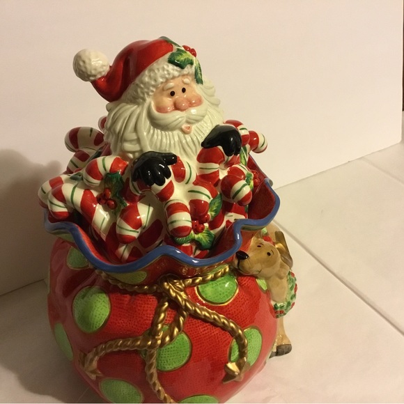 Fitz and Floyd | Holiday | Fitz Floyd Classics Kringle Cookie Jar 205 ...